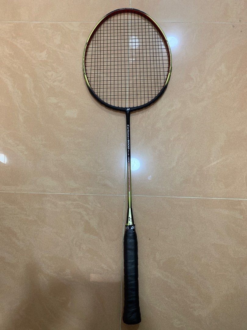 Yonex Carbonex 8000 Plus (full carbon graphite racket / racquet) - Made ...