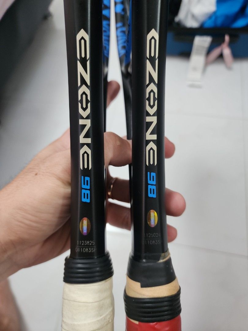 Yonex Ezone 98 Yr 2020 For TWO, Sports Equipment, Sports & Games, Racket & Ball Sports on Carousell