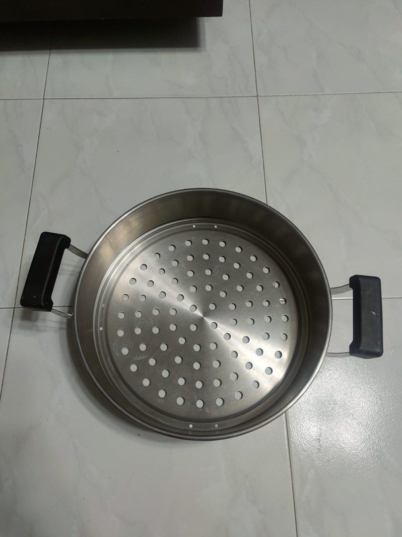 Zebra stainless steel steam pot 36cm, Furniture & Home Living ...