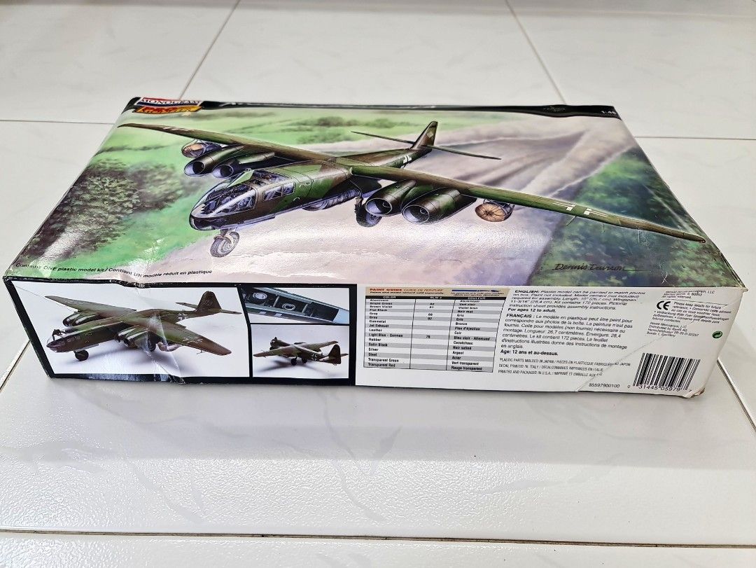 1/48 #85-5979 Monogram Pro-Modeller German Luftwaffe Recon / Bomber ...