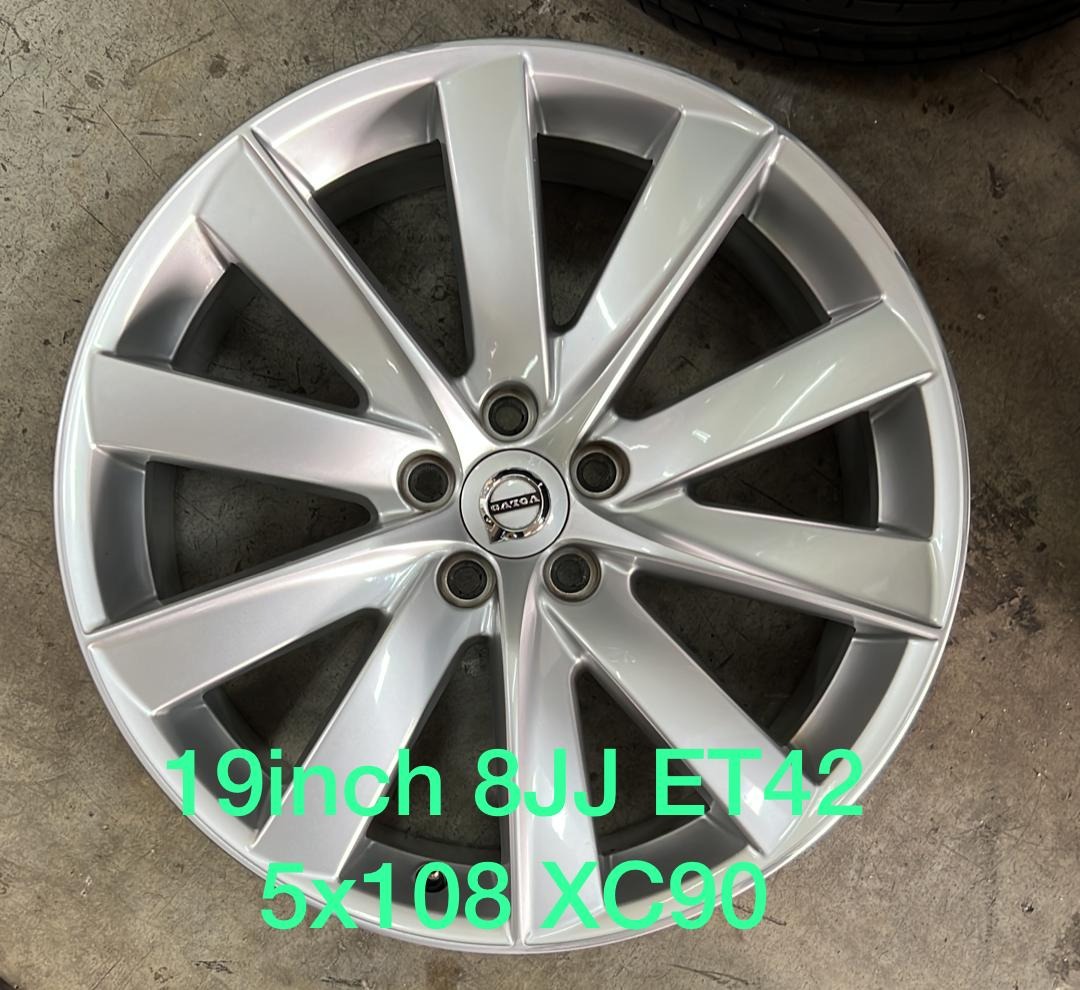 19" Volvo Original rims, Car Accessories, Tyres & Rims on Carousell