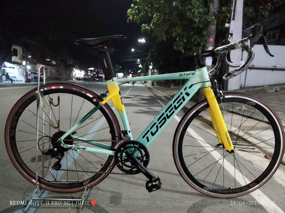 2023 TOSEEK R-TYPE AERO ALLOY 2x9 ROADBIKE, Sports Equipment, Bicycles ...