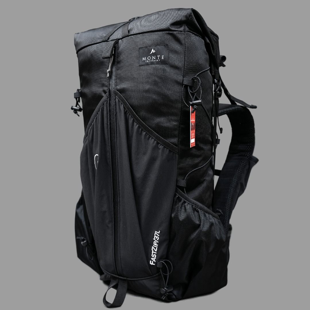 [現貨] 2023年最新MONTE EQUIPMENT FASTZIP 37L 行山露營超輕背包，即買即送摺合背包一個!!, 運動產品, 行山 ...