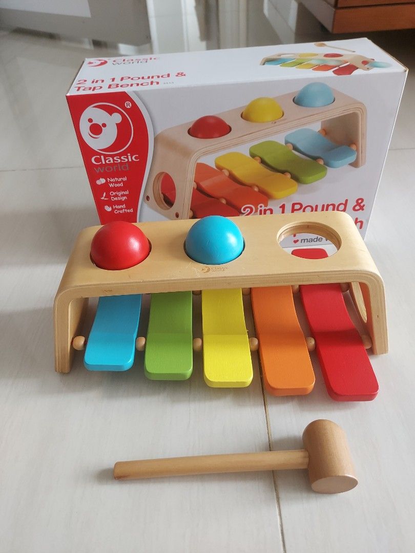 2 in 1 Pound & Tap Bench, Babies & Kids, Infant Playtime on Carousell