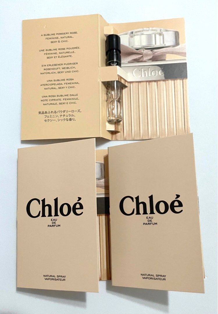 3for$10. Chloe Edp Perfume Samples 1.2ml, Beauty & Personal Care ...