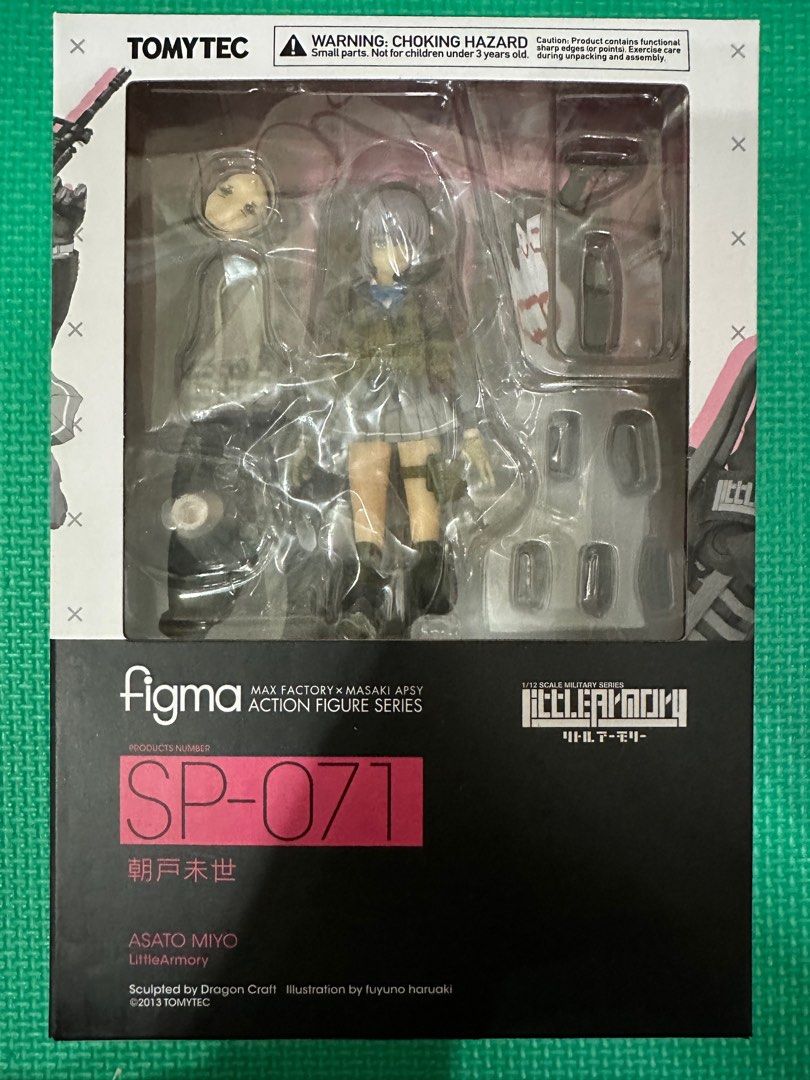 二手 figma SP-071 朝戶未世 Asato Miyo Little Armory Goodsmile Tomytec 071, 興趣及遊戲, 玩具 & 遊戲類 - Carousell