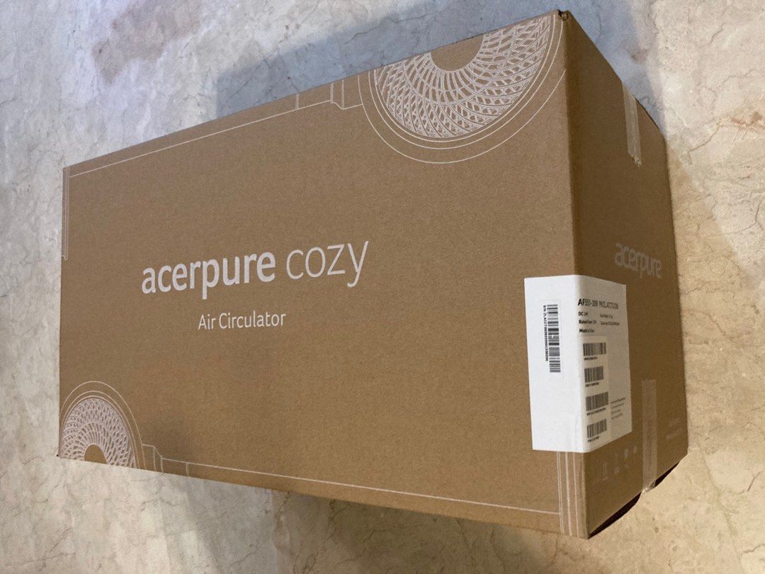 Acer pure cozy air circulator fan, TV & Home Appliances, Other Home ...