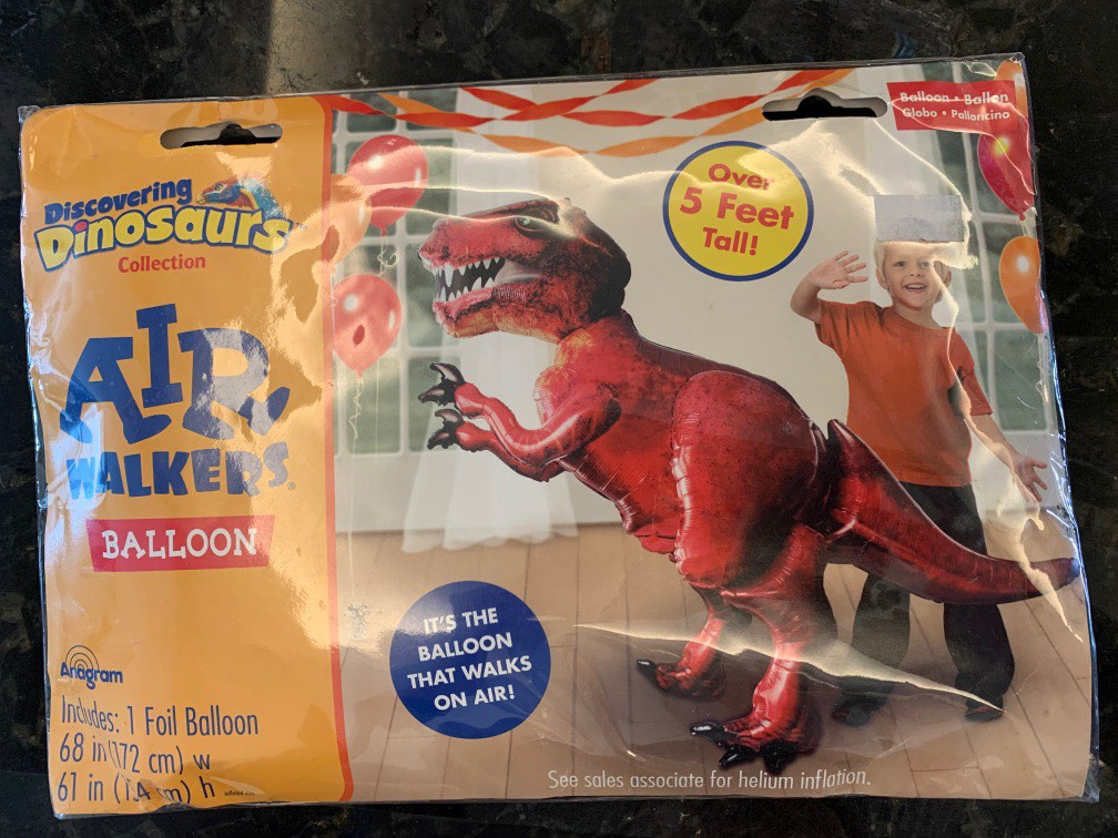 Air walkers balloon, Hobbies & Toys, Toys & Games on Carousell