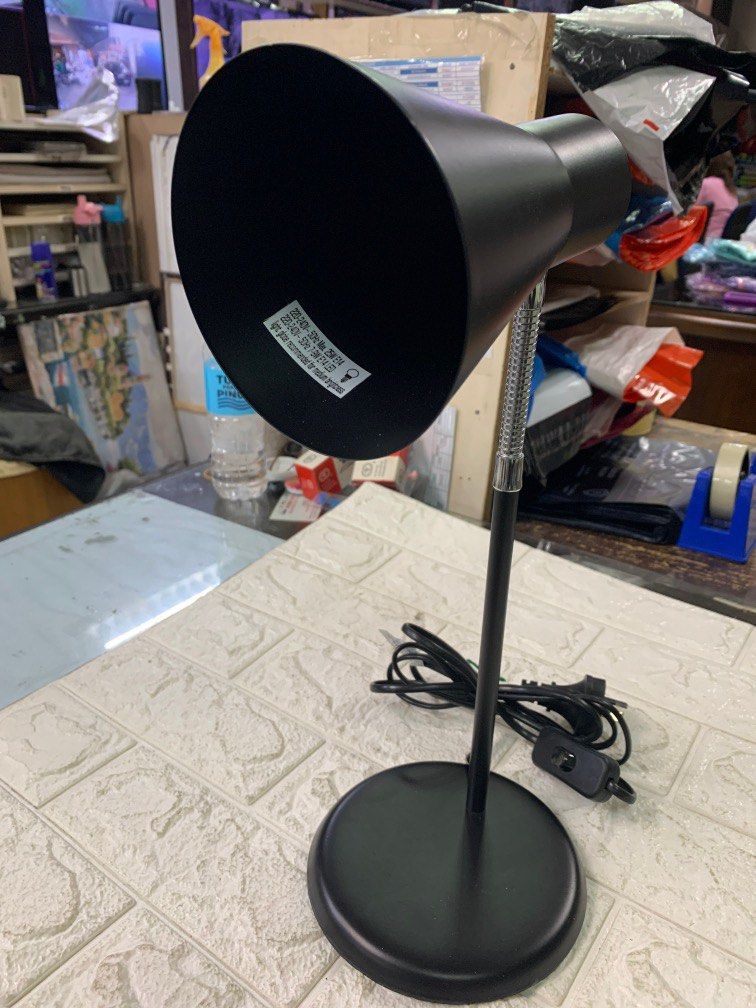 Anko Black Desk Lamp, Furniture & Home Living, Lighting & Fans ...