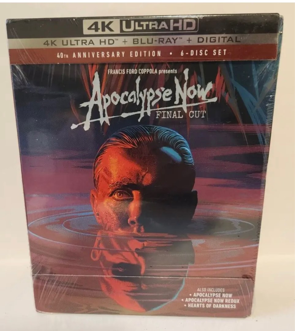 Apocalypse Now Redux 4K UHD/BR, Hobbies & Toys, Music & Media, CDs ...