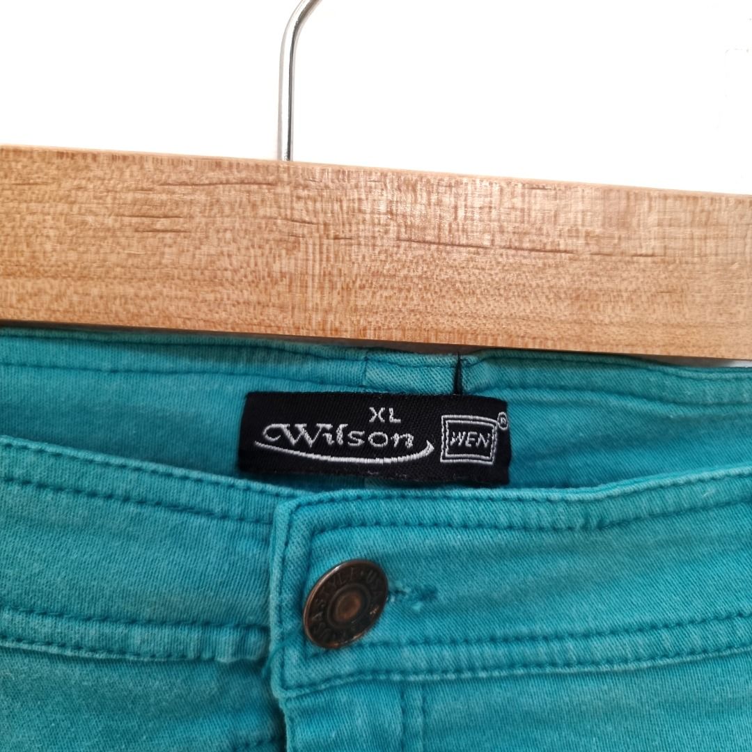 Aqua Blue Denim Maong Jeans, Women's Fashion, Bottoms, Jeans on Carousell