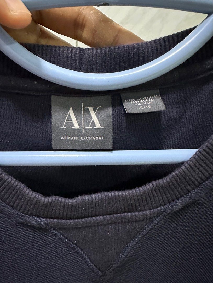 ARMANI EXCHANGE SWEATER, Men's Fashion, Coats, Jackets and Outerwear on ...