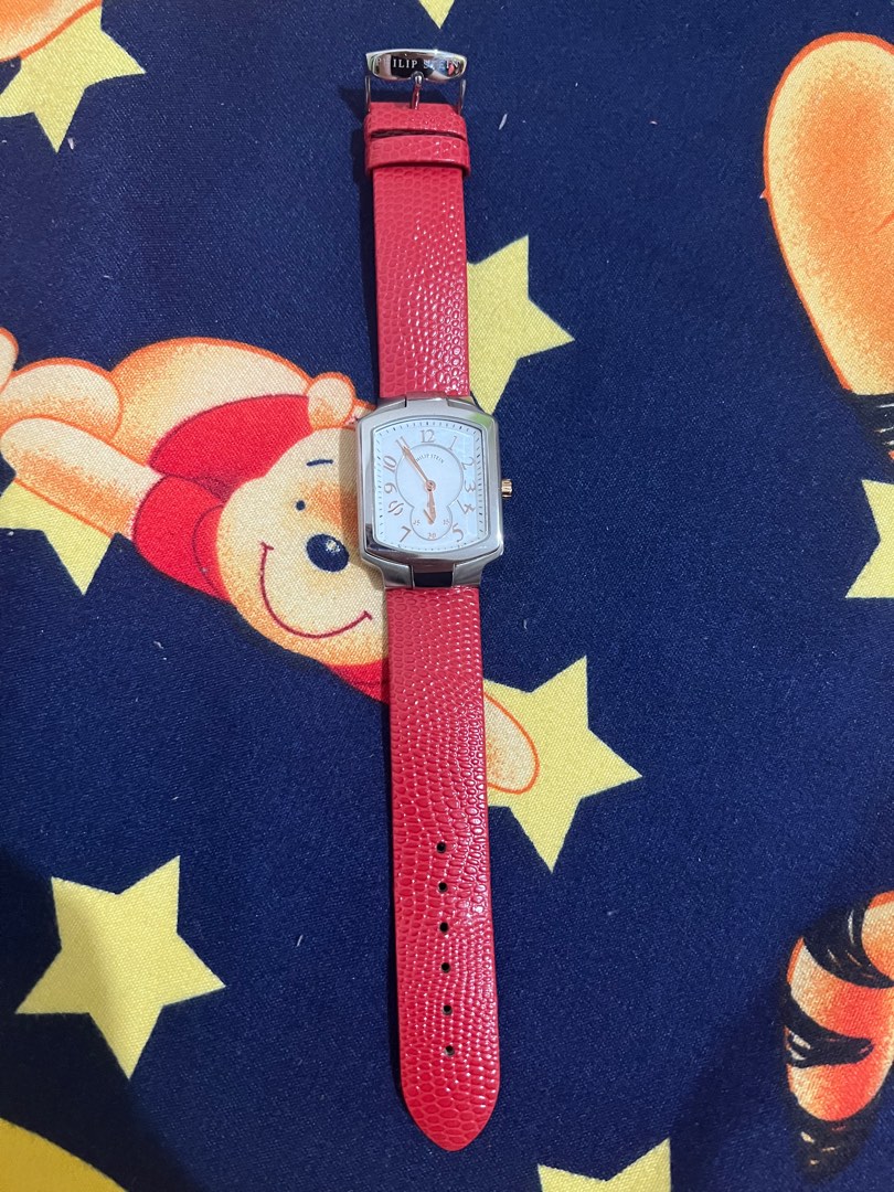 Authentic Philip Stein Classic Square Model 21-RGMOP, Women's Fashion ...