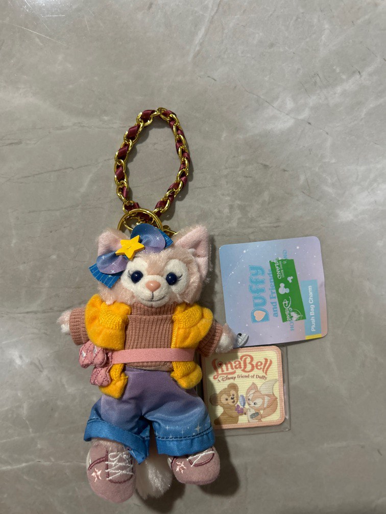 Authentic Winter LinaBell Keychain Plush from HongKong Disneyland ...