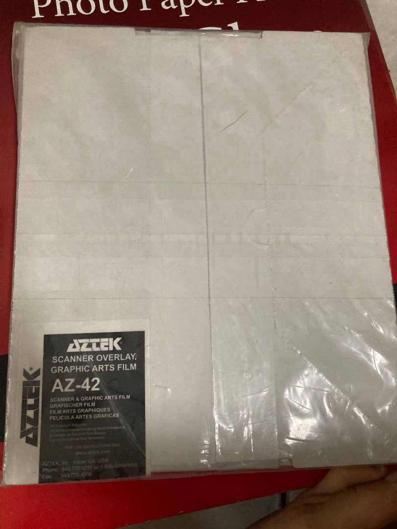 Aztec scanner overlay AZ-42, Computers & Tech, Printers, Scanners ...