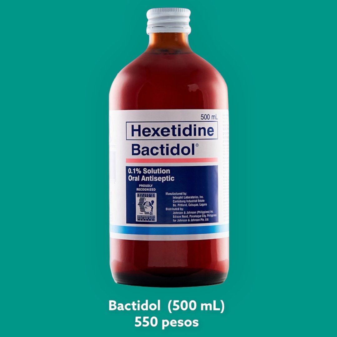 Bactidol 500mL, Beauty & Personal Care, Oral Care on Carousell