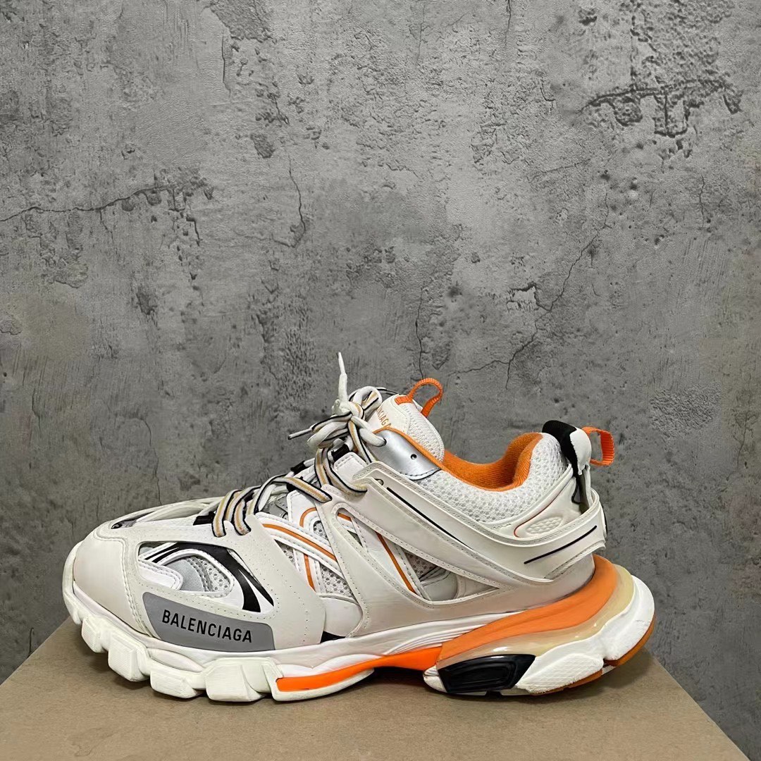 Balenciaga track巴黎世家老爹鞋-43, 名牌精品, 精品鞋款在旋轉拍賣