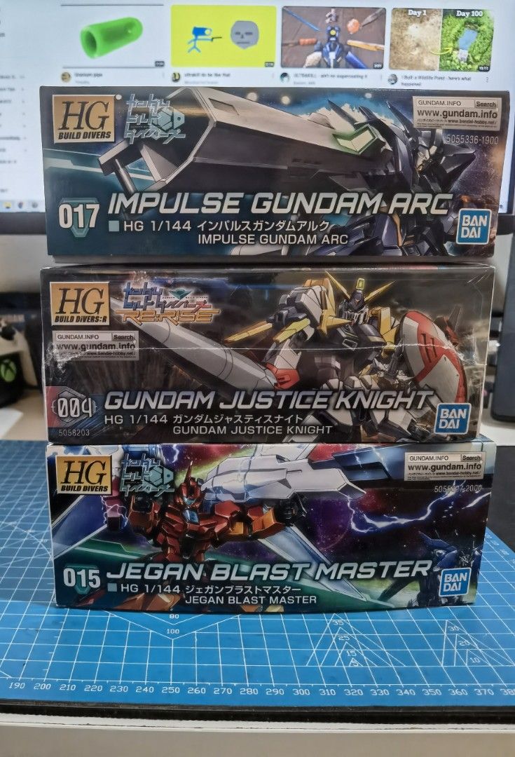 Bandai HG Gunpla Jegan Blast Master, Arc Impulse, Hobbies & Toys, Toys & Games on Carousell
