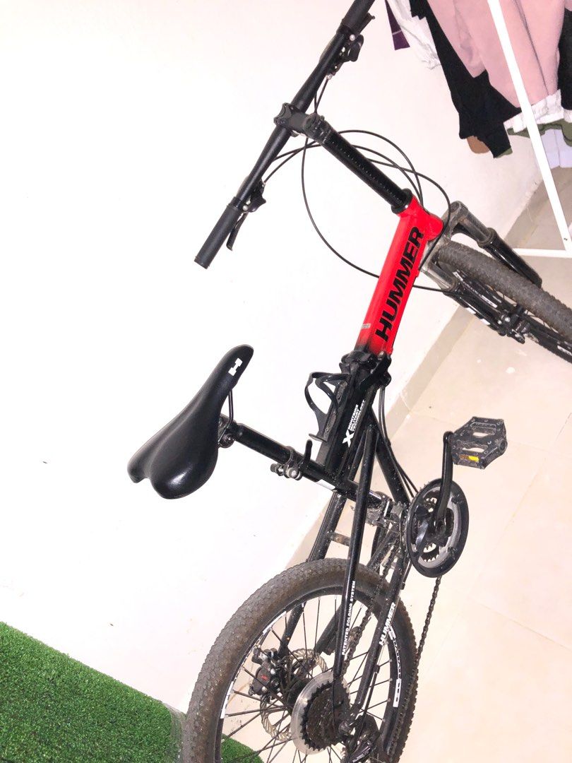 Basikal Lipat HUMMER, Sports Equipment, Bicycles & Parts, Bicycles on ...