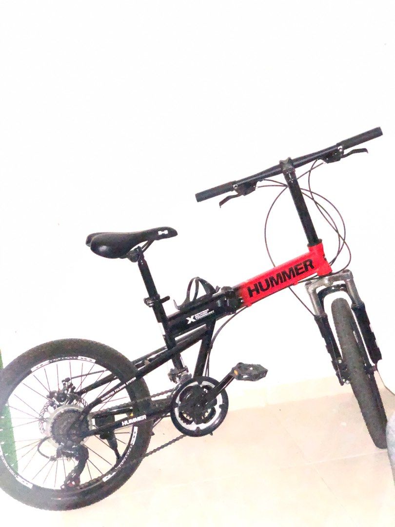 Basikal Lipat HUMMER, Sports Equipment, Bicycles & Parts, Bicycles on ...