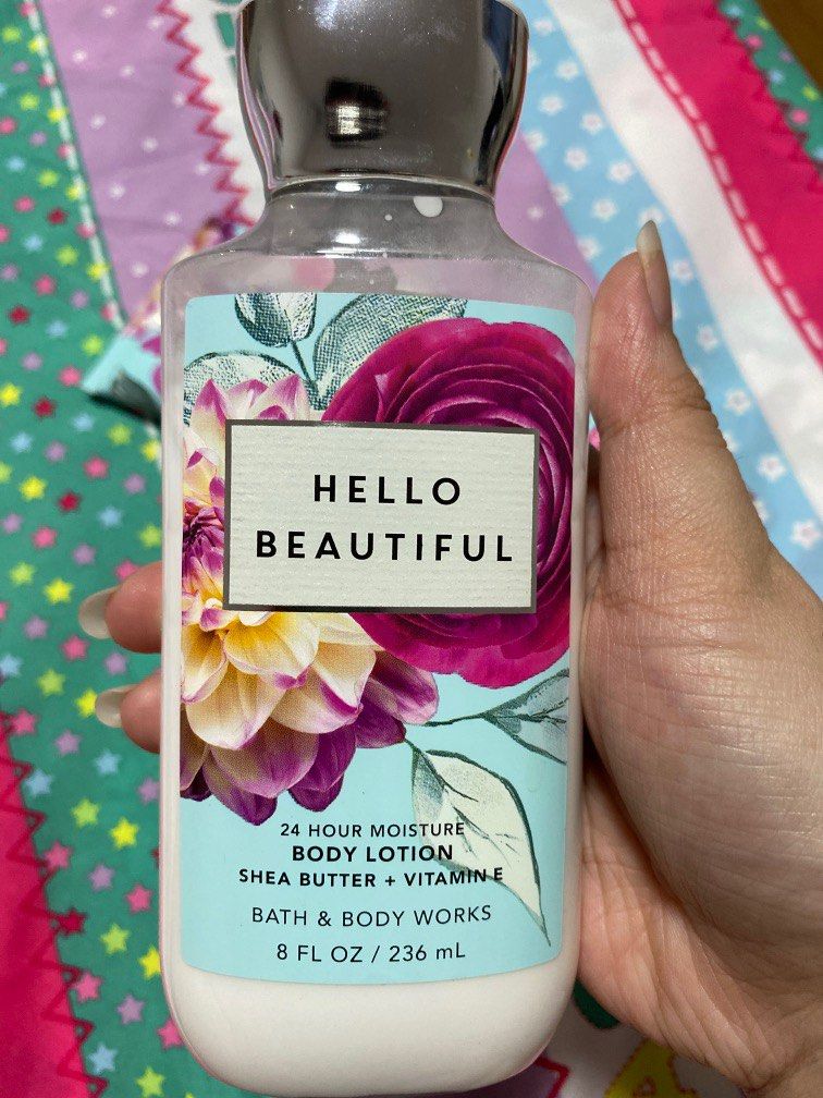 Bath & Body Works Hello Beautiful Body Cream + Body Lotion on Carousell