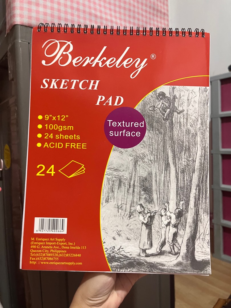 Berkeley Sketch Pad, Hobbies & Toys, Stationary & Craft, Stationery ...