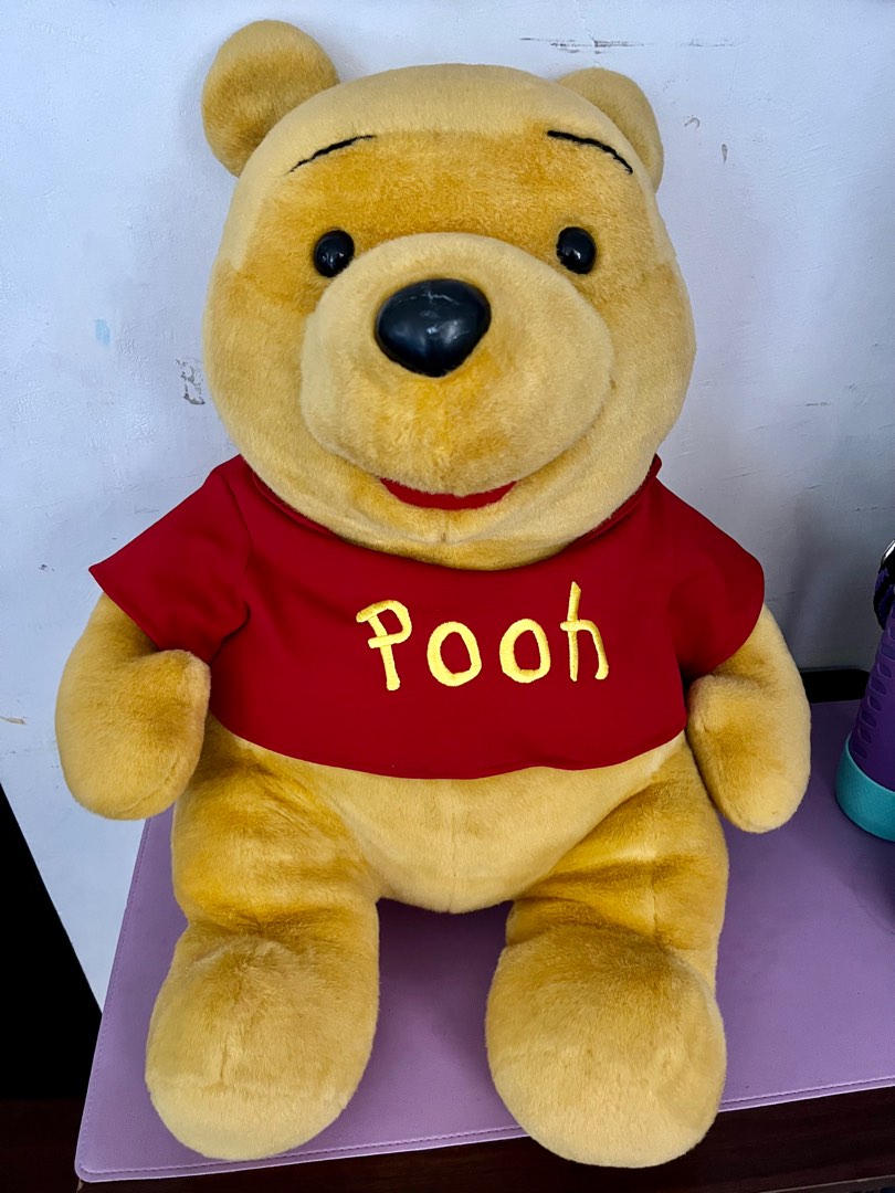 Big Winnie The Pooh Stuffed Toy on Carousell