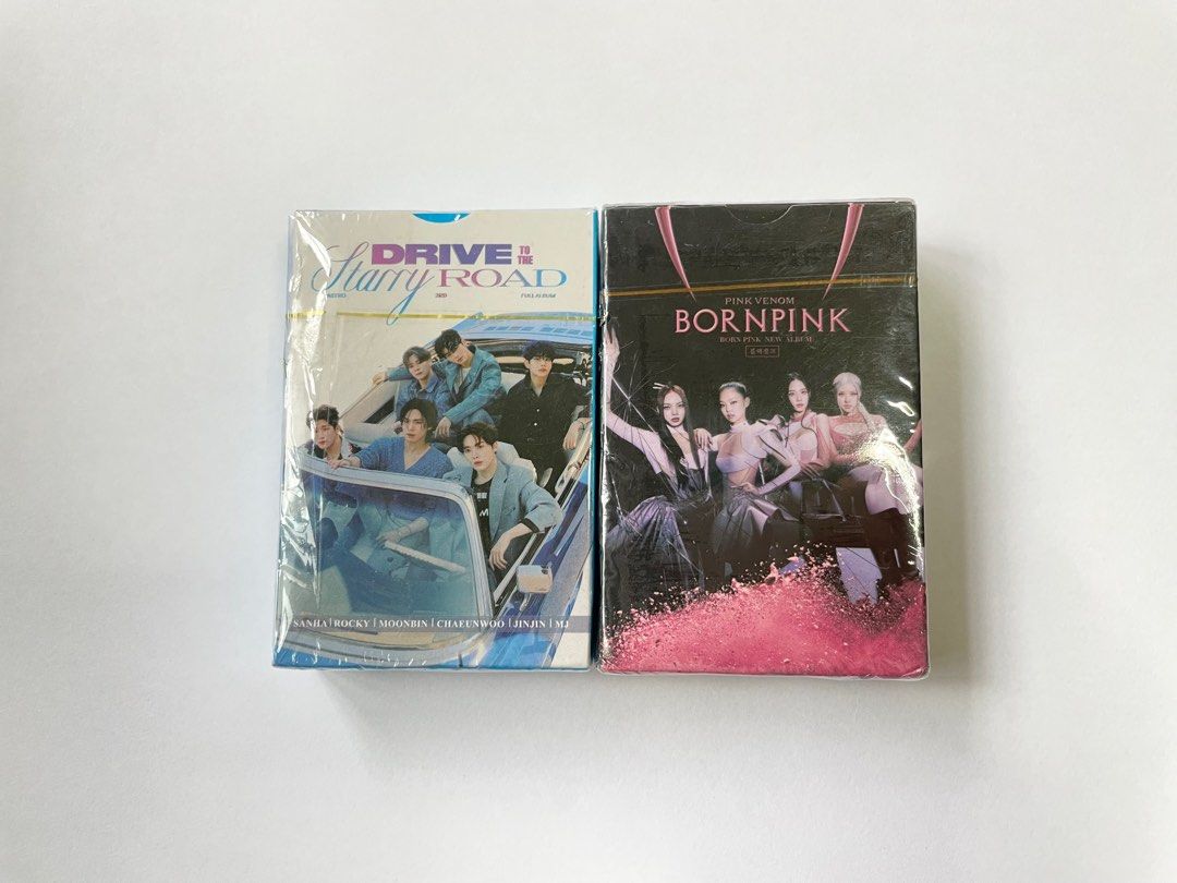 BLACKPINK “BORN PINK” & ASTRO “DRIVE TO THE STARRY ROAD” Lomo Cards Set ...