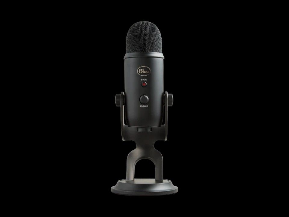 Blue Yeti Premium Multi-Pattern USB Microphone (WITHOUT BOX), Audio ...