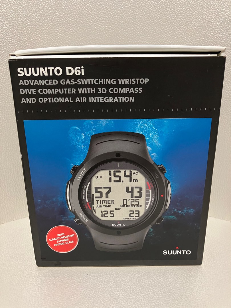 *BNIB* Dive Computer Suunto D6i, Mobile Phones & Gadgets, Wearables ...