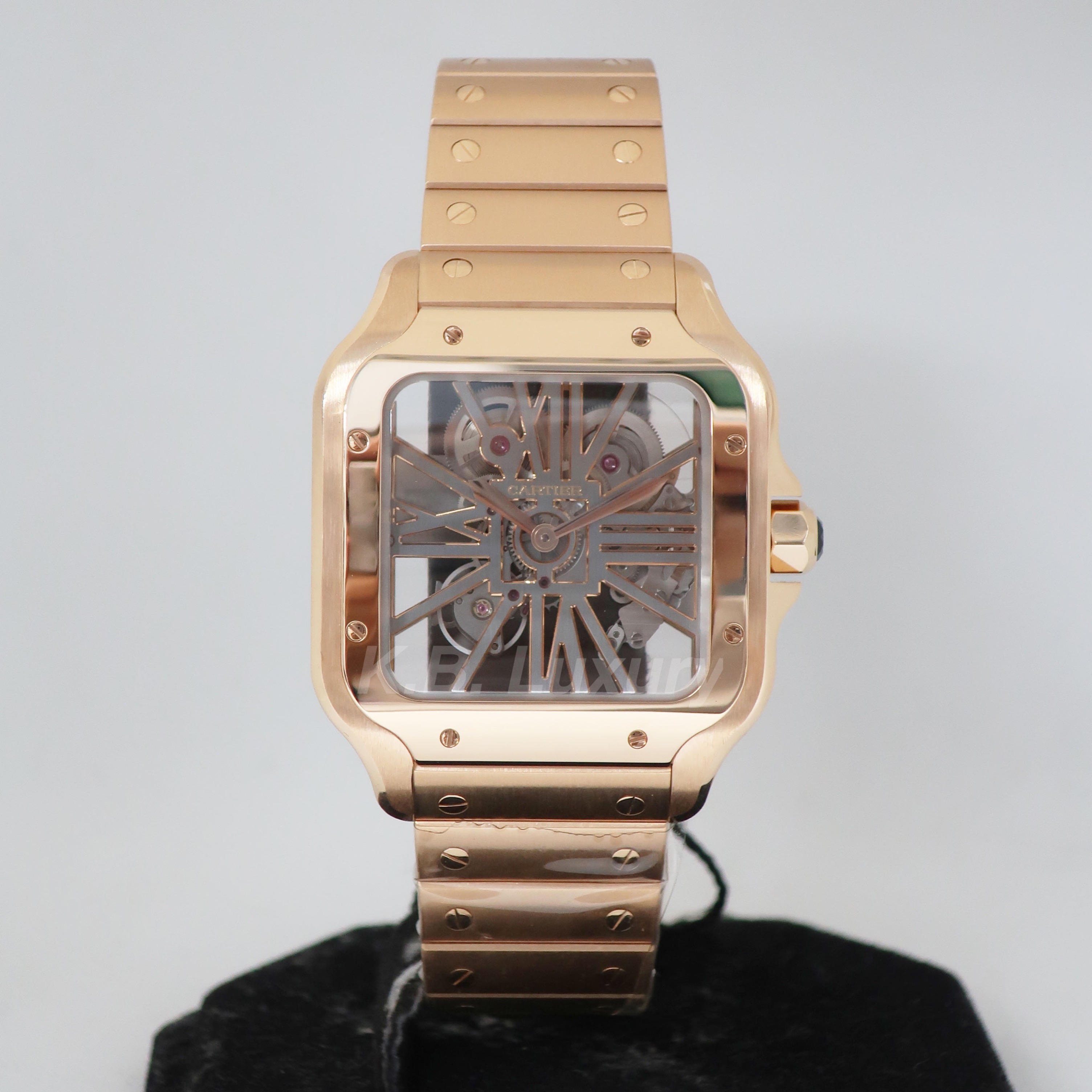 *BNIB*Cartier Santos De Cartier Skeleton WHSA0016, Luxury, Watches on ...