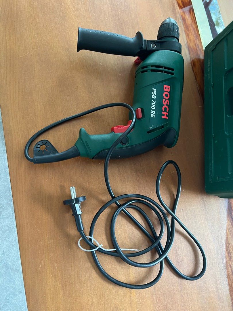 Bosch drill PSB 700 RE, Furniture & Home Living, Home Improvement ...