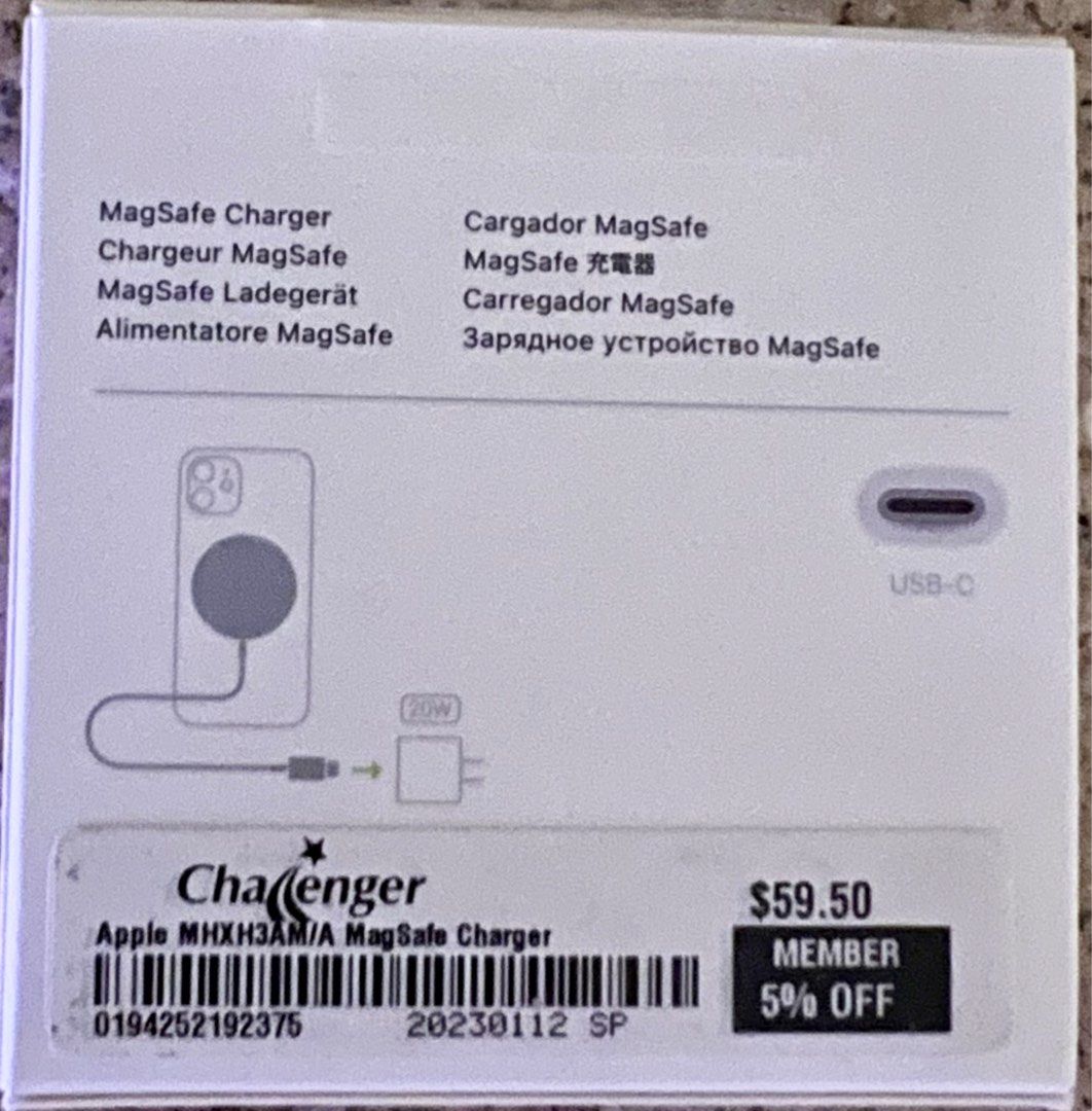 Brand New Apple MagSafe Charger, Mobile Phones & Gadgets, Mobile ...