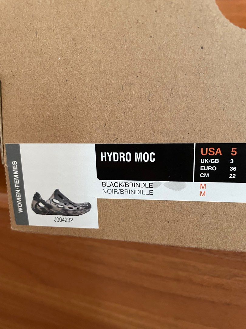 BRAND NEW Merrell HydroMoc in Black Brindle, Women's Fashion, Footwear ...