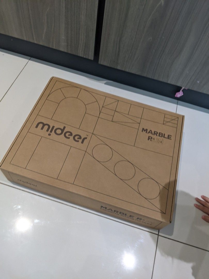 Brand new mideer ball marble run magnetic tiles 100 pcs, Hobbies & Toys ...