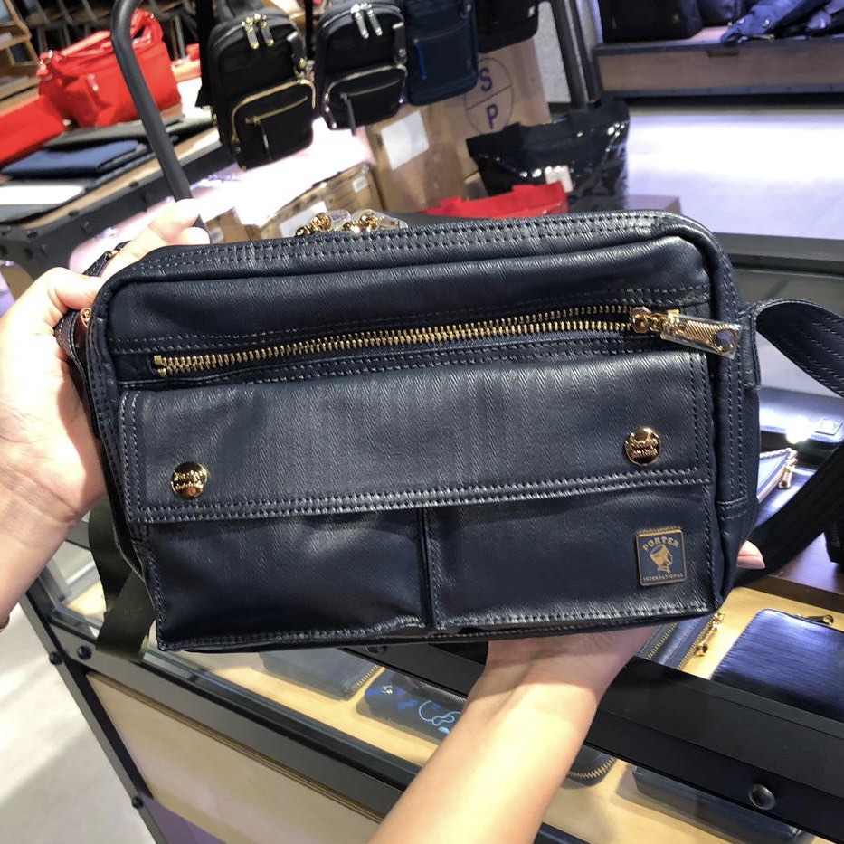 *Brand New* Porter Sling Bag in Navy Blue, Luxury, Bags & Wallets on ...