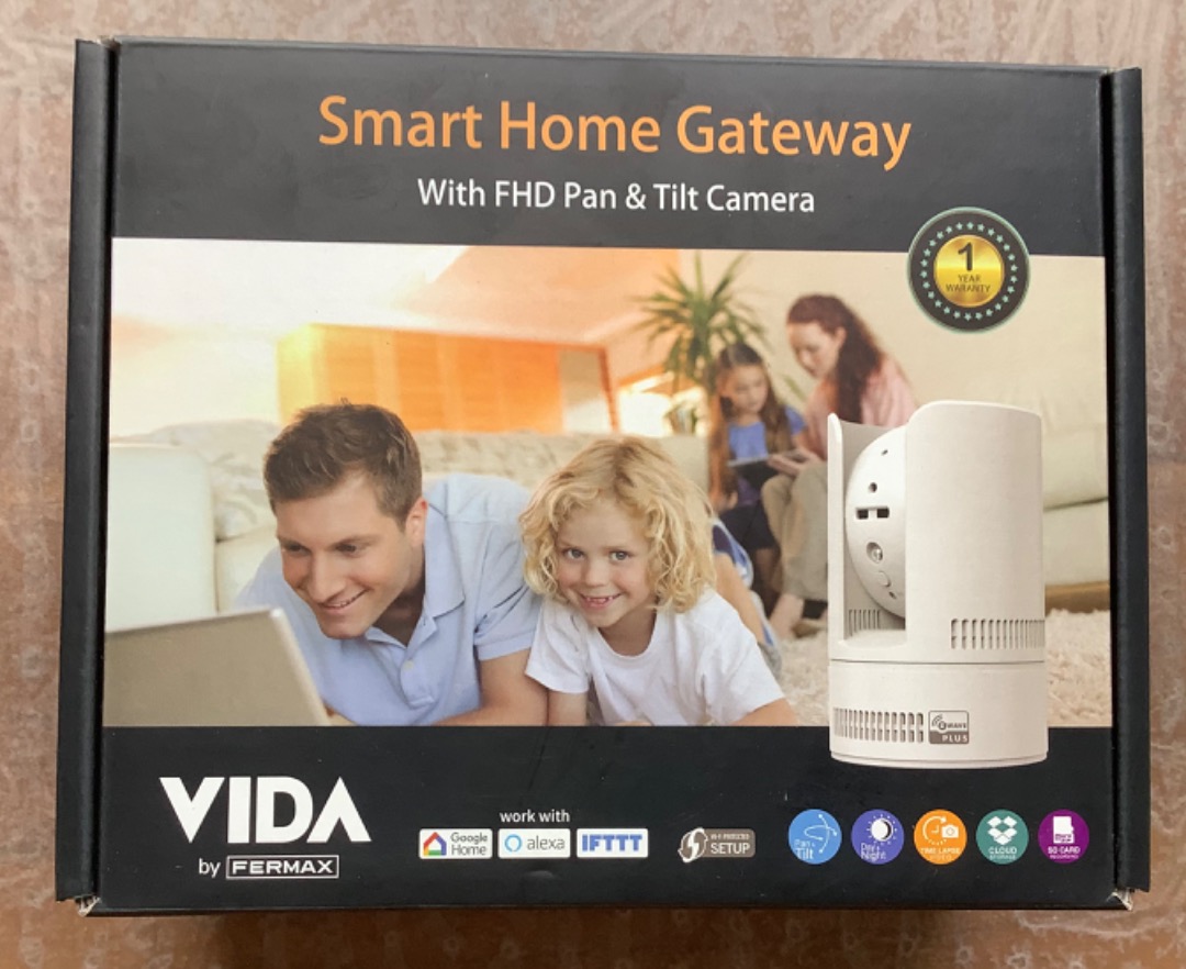 Brand New Vida Wireless Pan & Tilt IP Camera, Furniture & Home Living ...