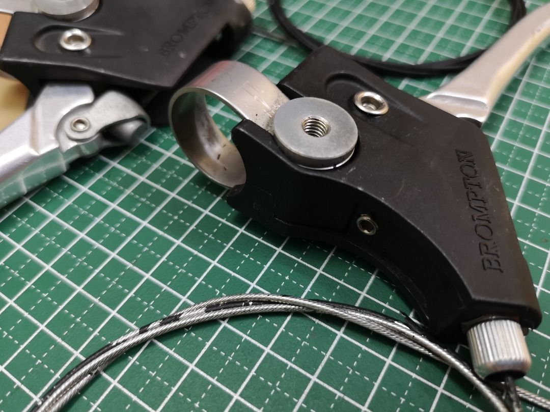 Brompton Brake levers taken off from 2006 Brompton well used, Sports ...