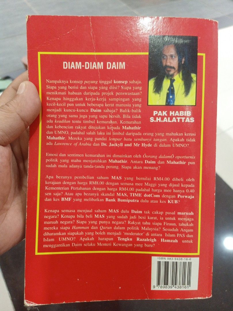 buku lama politik malaysia - diam - diam daim 2001, Hobbies & Toys, Books & Magazines ...