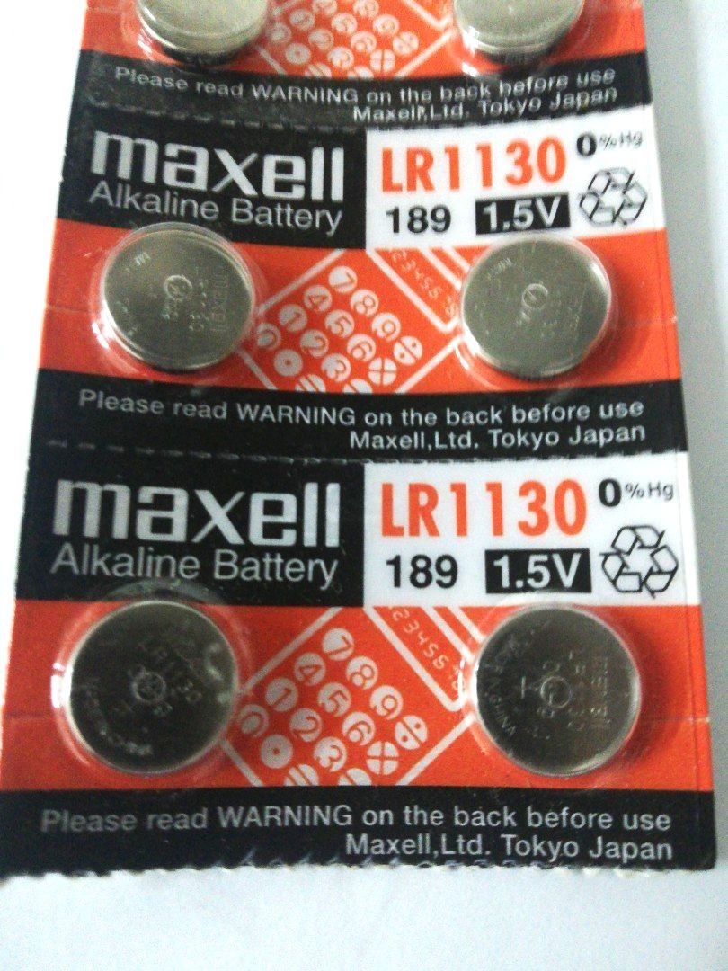 Calculator batteries LR1130, Computers & Tech, Parts & Accessories ...