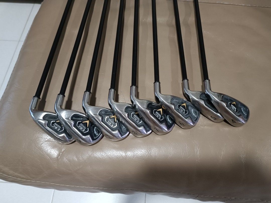 Callaway ERC fusion iron full set Japan spec, Sports Equipment, Sports ...