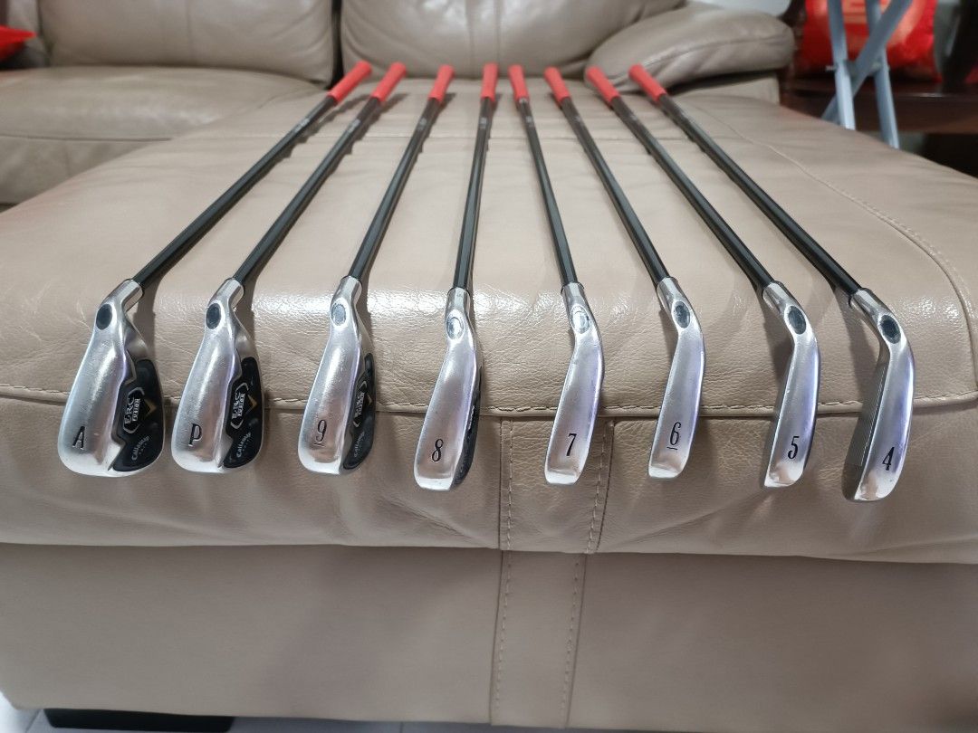 Callaway ERC fusion iron full set Japan spec, Sports Equipment, Sports ...
