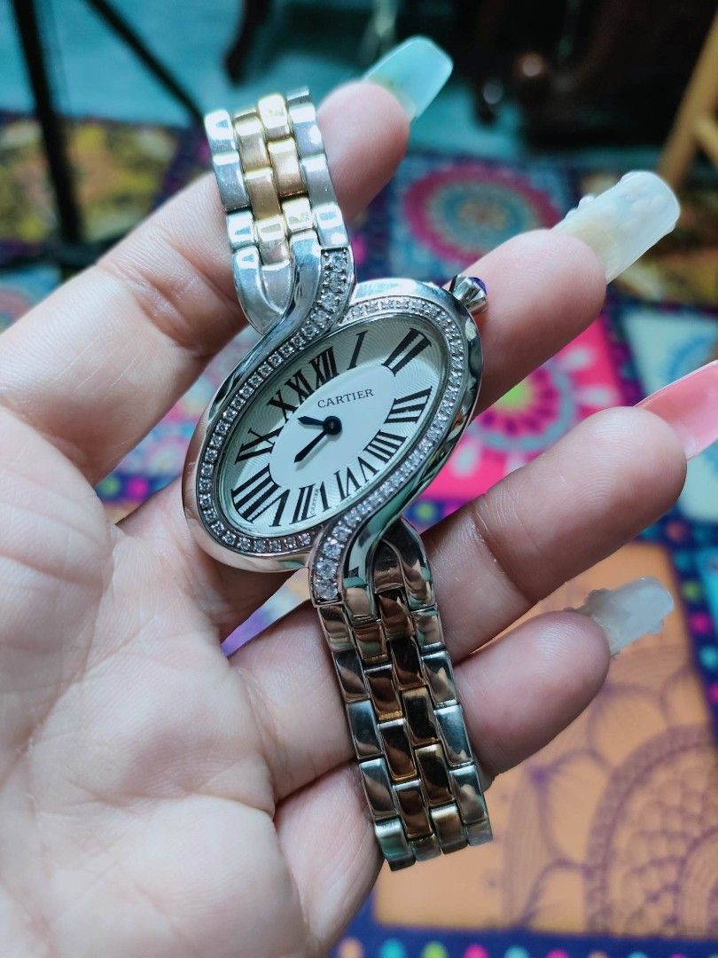 Cartier japan movement 5.5" wrist, Women's Fashion, Watches ...