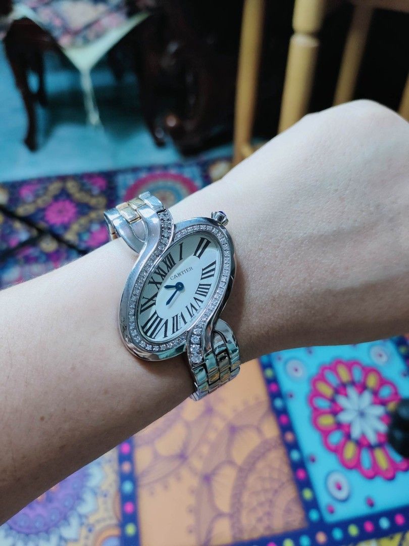 Cartier japan movement 5.5" wrist, Women's Fashion, Watches ...