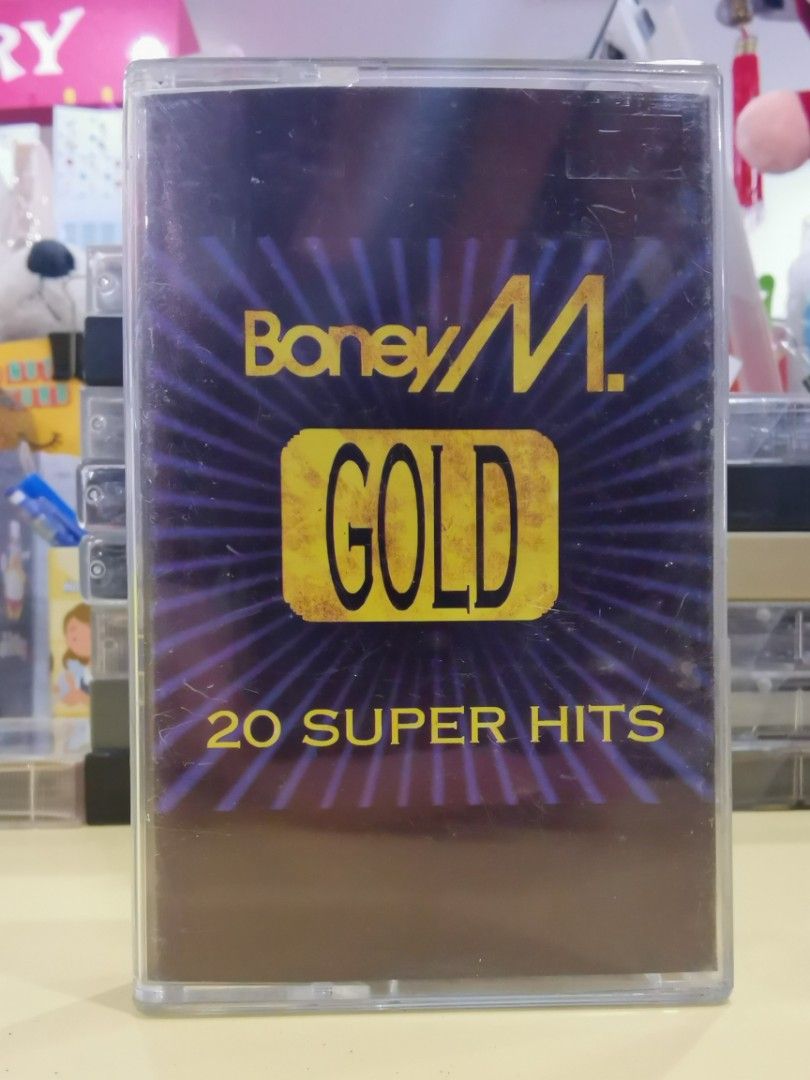 (Cassette) BONEY M GOLD 20 SUPER HITS, Hobbies & Toys, Music & Media ...