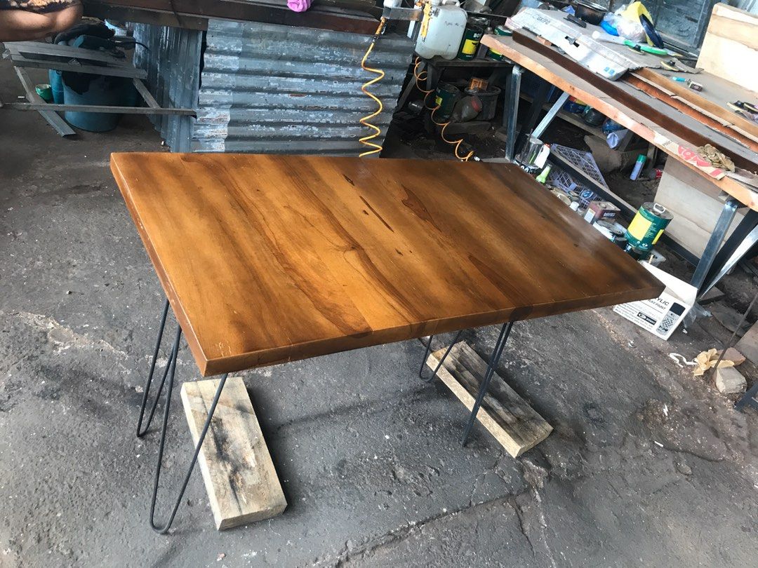 Center Table Narra Top 4x2ft, Furniture & Home Living, Furniture ...