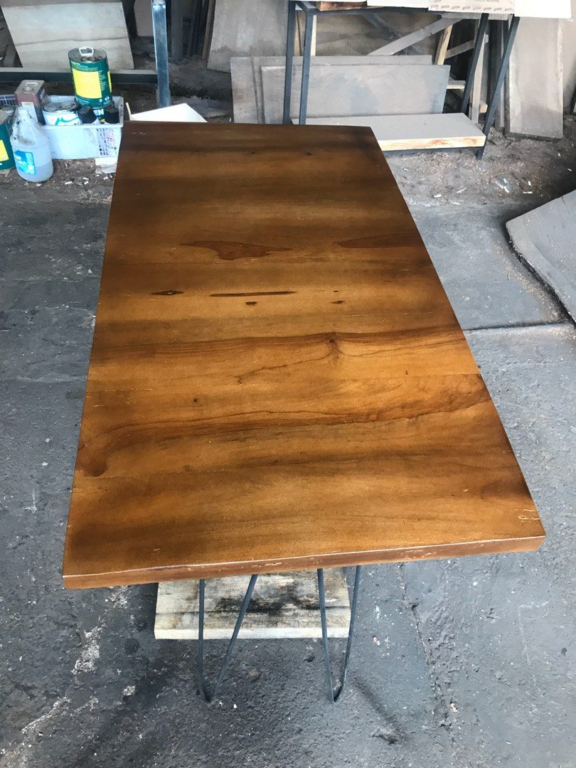 Center Table Narra Top 4x2ft, Furniture & Home Living, Furniture ...