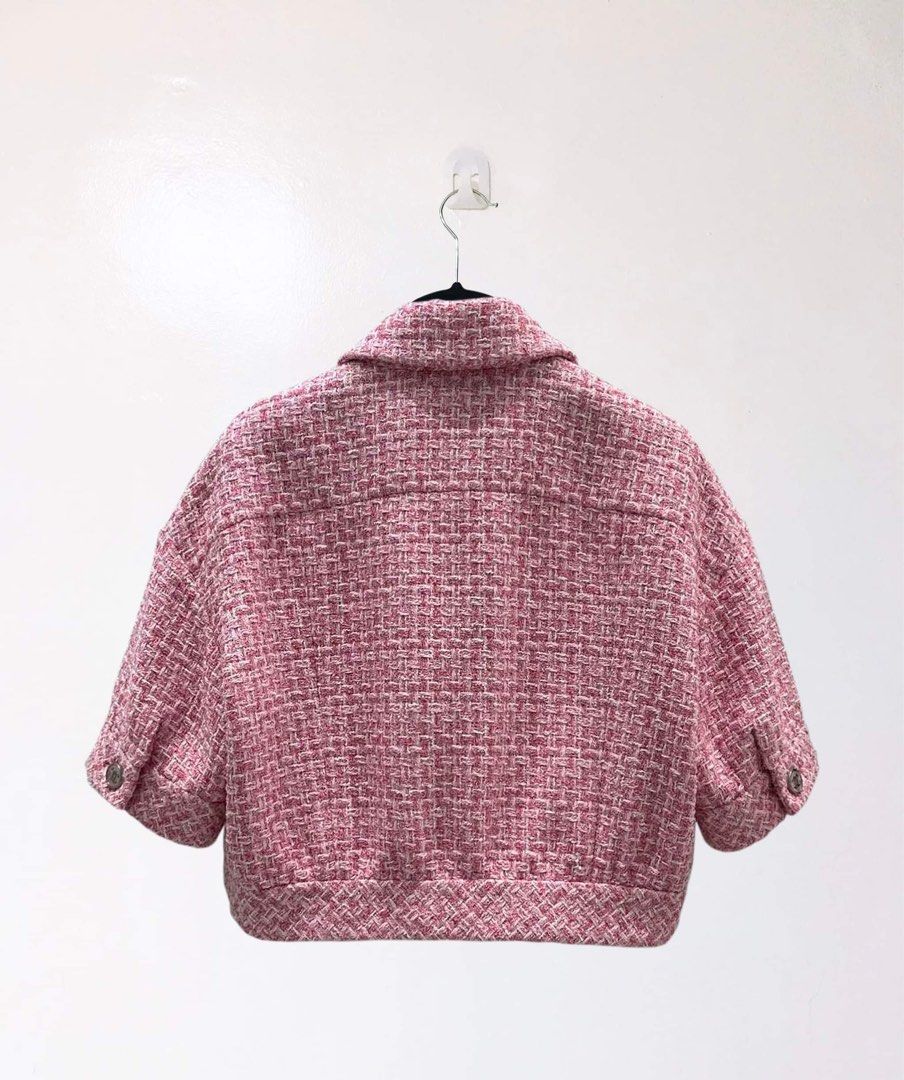 ⚜️Chanel Pink Tweed Set , Luxury, Apparel on Carousell