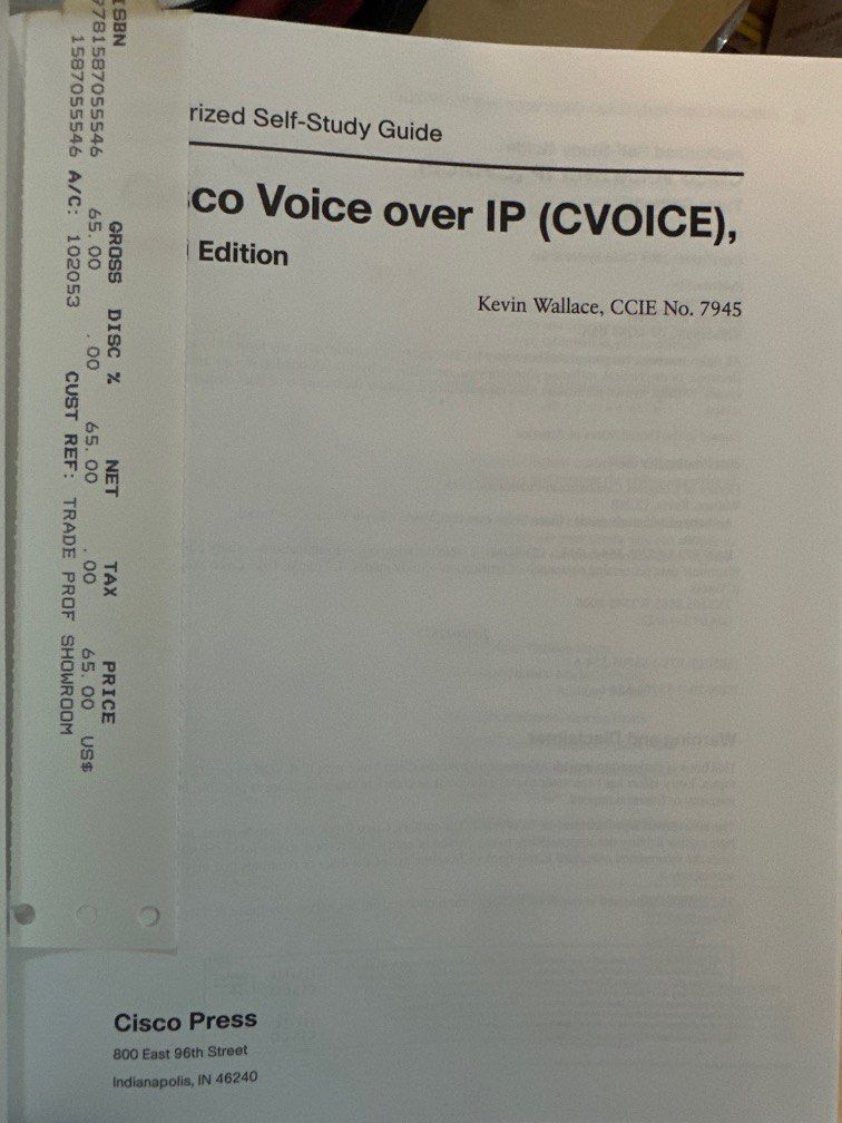 Cisco Voice Over IP, Hobbies & Toys, Books & Magazines, Assessment ...