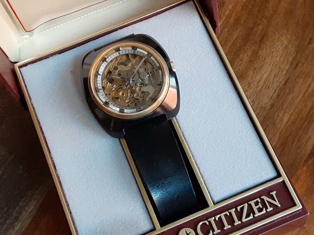 CITIZEN SKELETON Watch Vintage Works Keep Time on Carousell